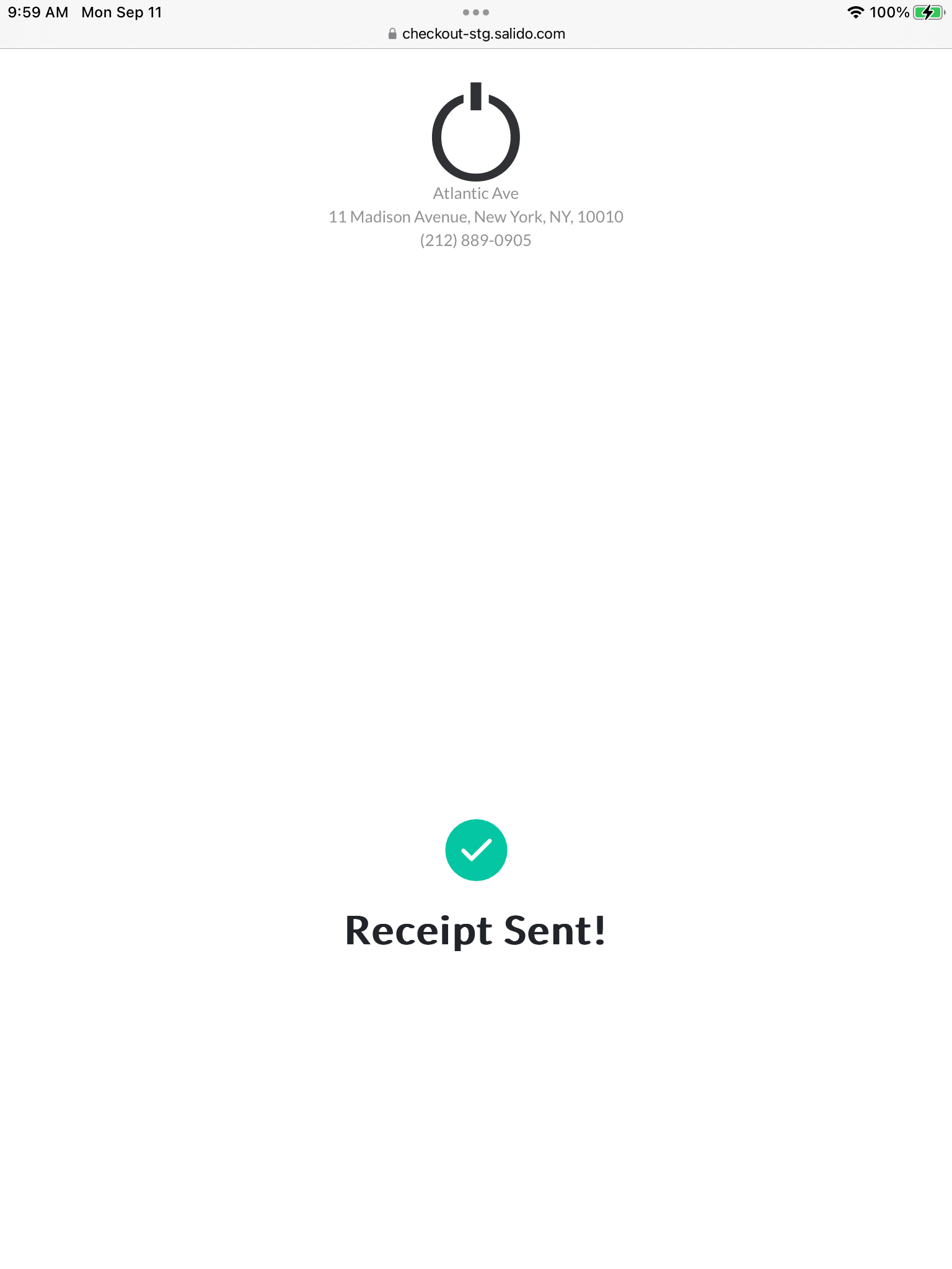 Release Notes: Scan to Pay – SALIDO Resource Center